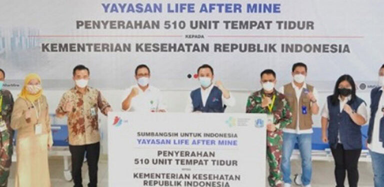 Bantuan Fasilitas Tempat Tidur - MMSGI Dukung Percepatan Penanganan ...